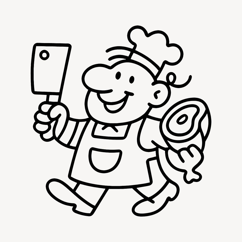 Cleaver Butcher Meat PNG Images | Free Photos, PNG Stickers, Wallpapers ...