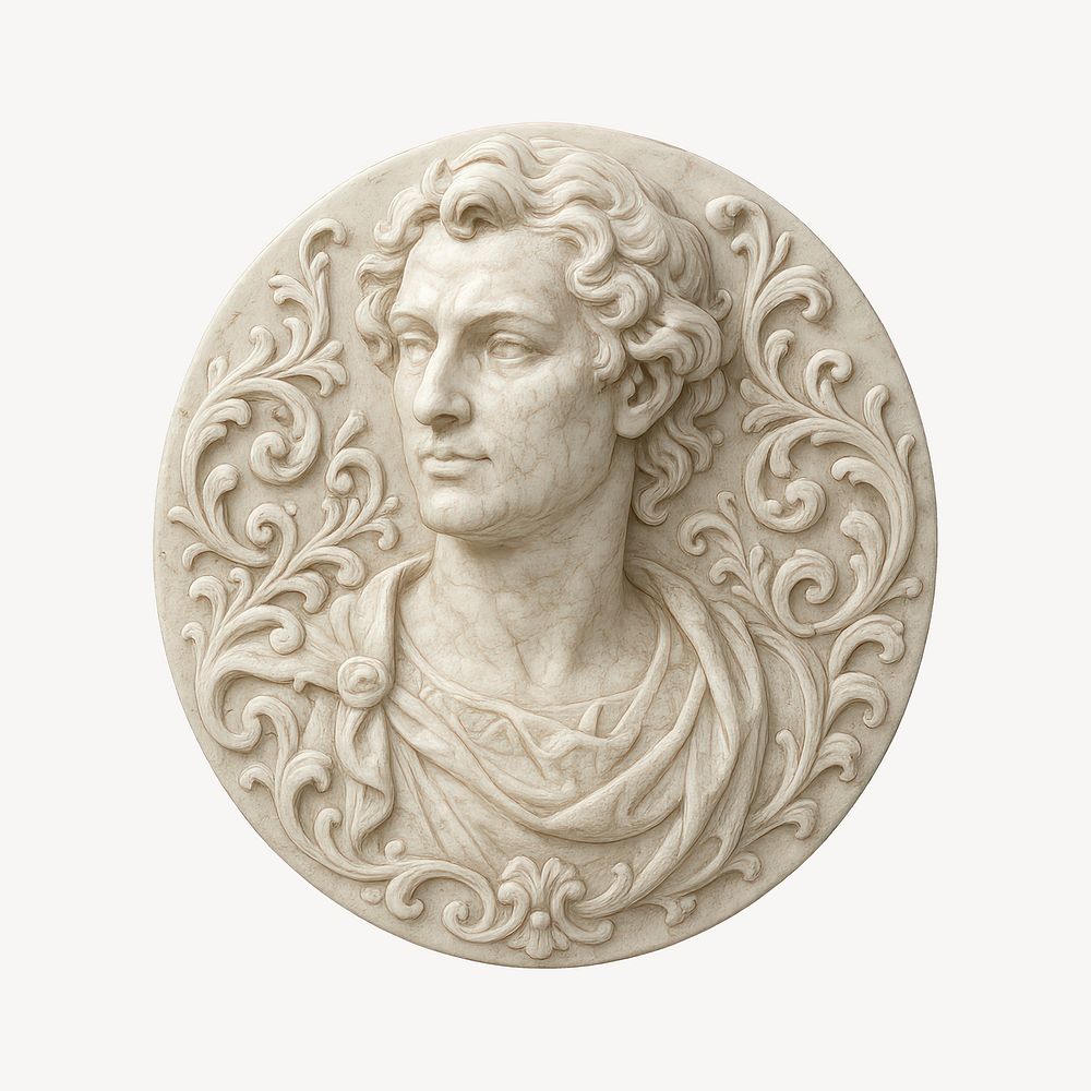Intricate marble relief portrait sculpture | Free Photo - rawpixel
