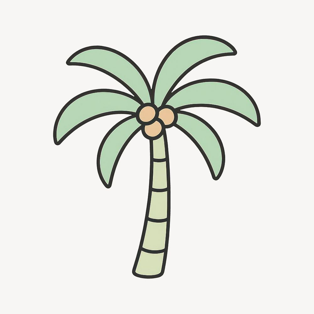Palm Tree Illustrations Drawing Images | Free Photos, PNG Stickers ...