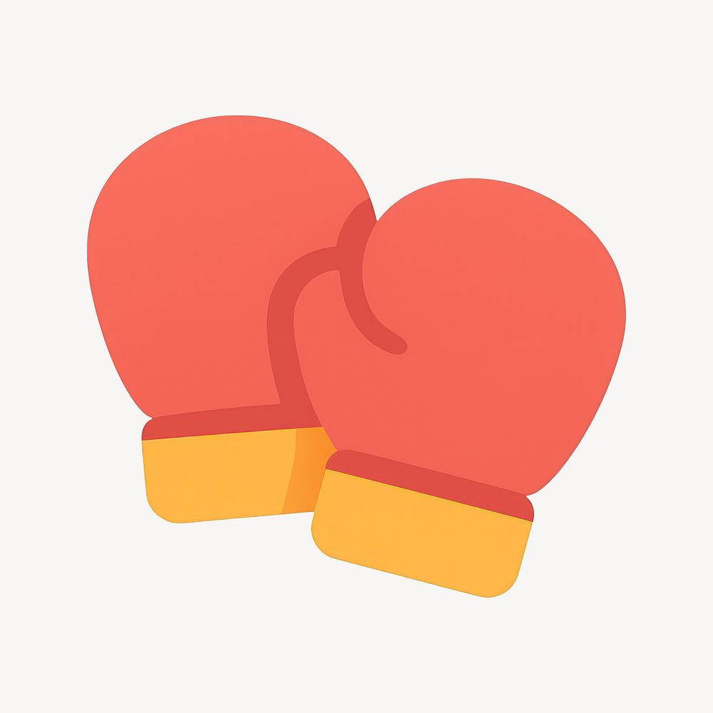 Red boxing gloves vector illustration | Free Photo Illustration - rawpixel