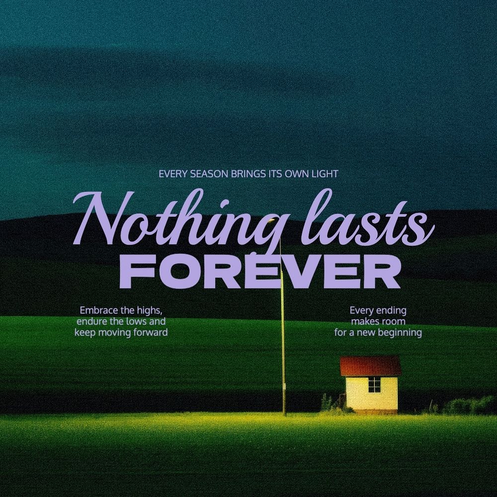 Inspirational quote serene landscape template | Free Photo - rawpixel