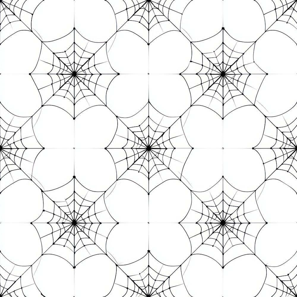 Intricate geometric spiderweb pattern | Free Photo Illustration - rawpixel
