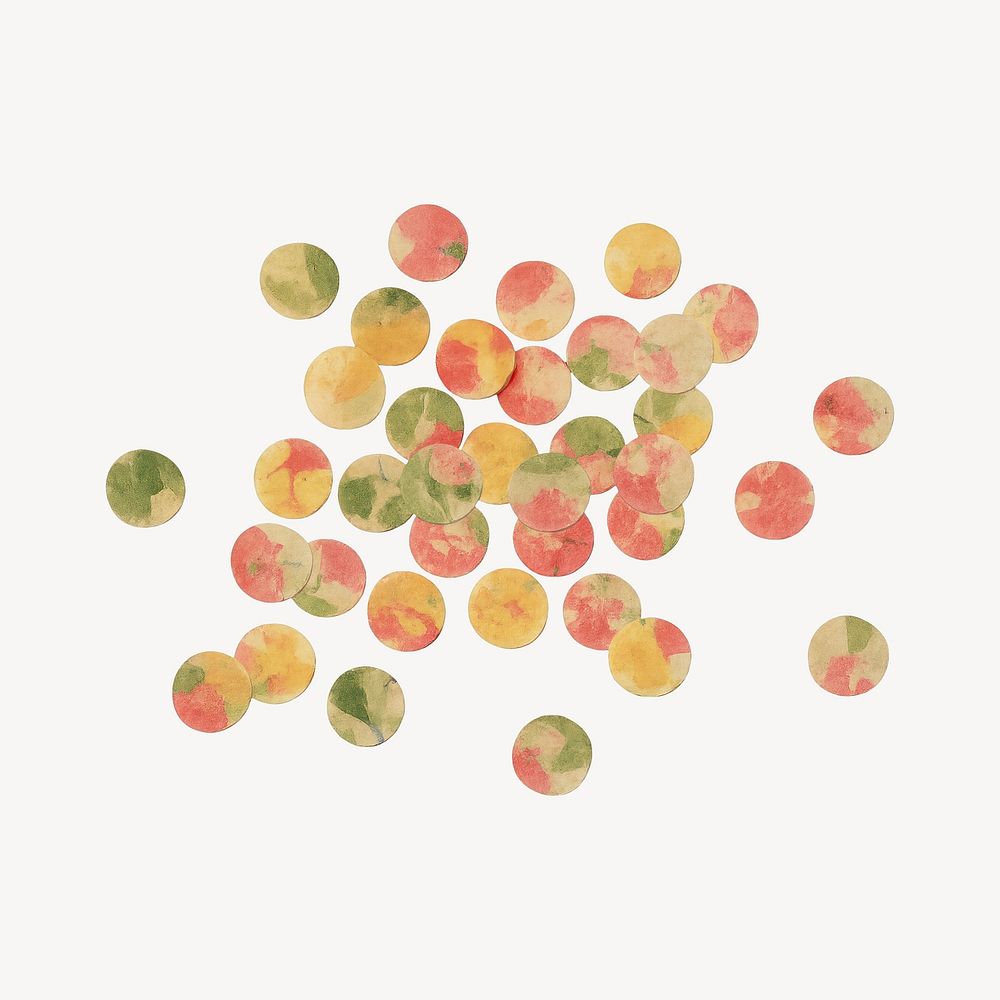 Colorful watercolor confetti circles | Free Photo - rawpixel