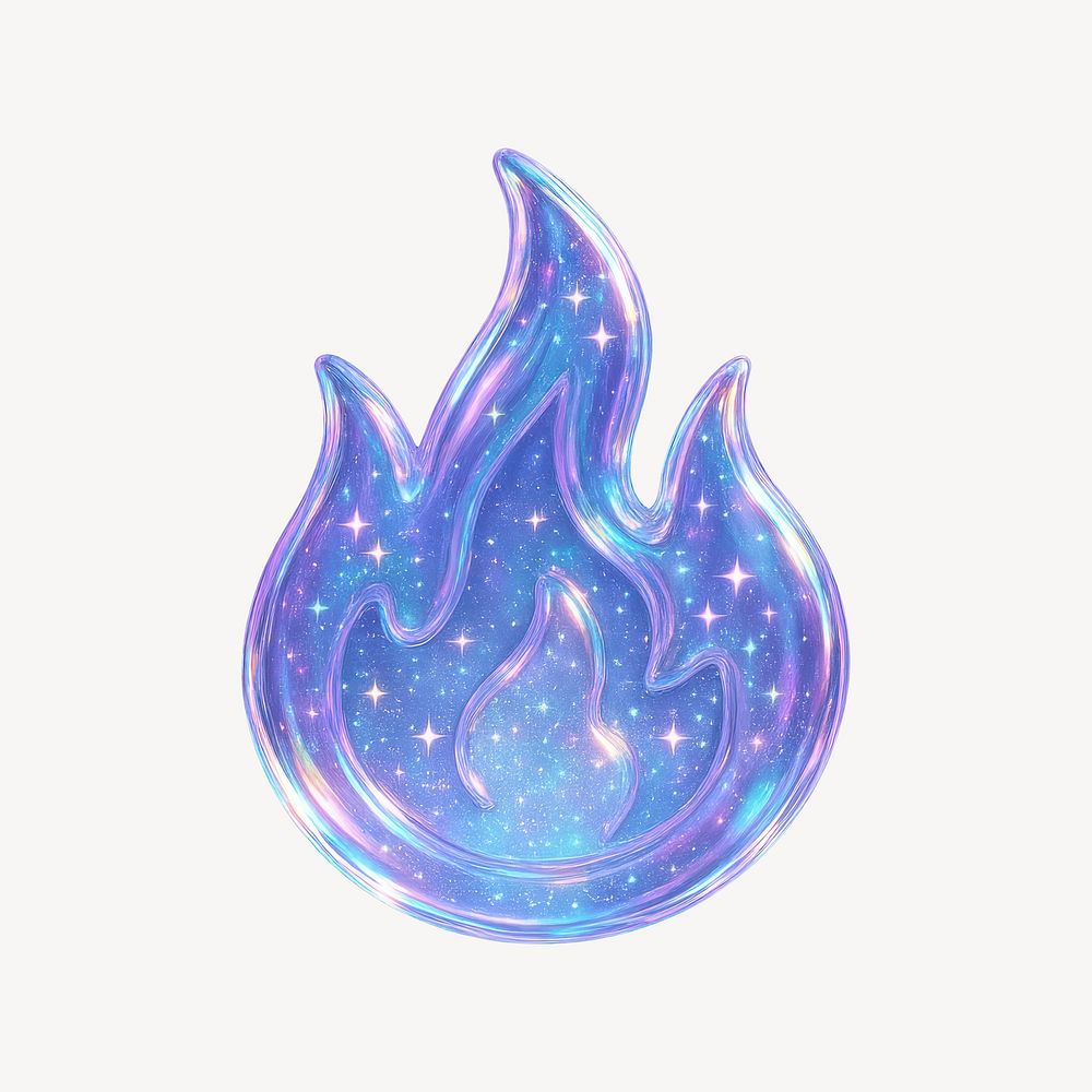 Ethereal cosmic flame illustration | Free Photo Illustration - rawpixel