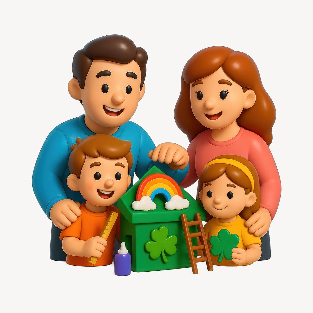 Saint Patricks Day 3D Glossy Elements Elements | Images & PNG Elements ...