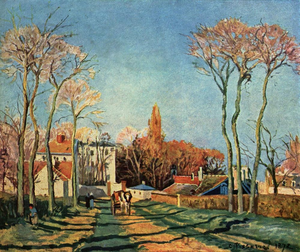 Pissarro+paintings Vintage Images | Free Photos, PNG Stickers ...