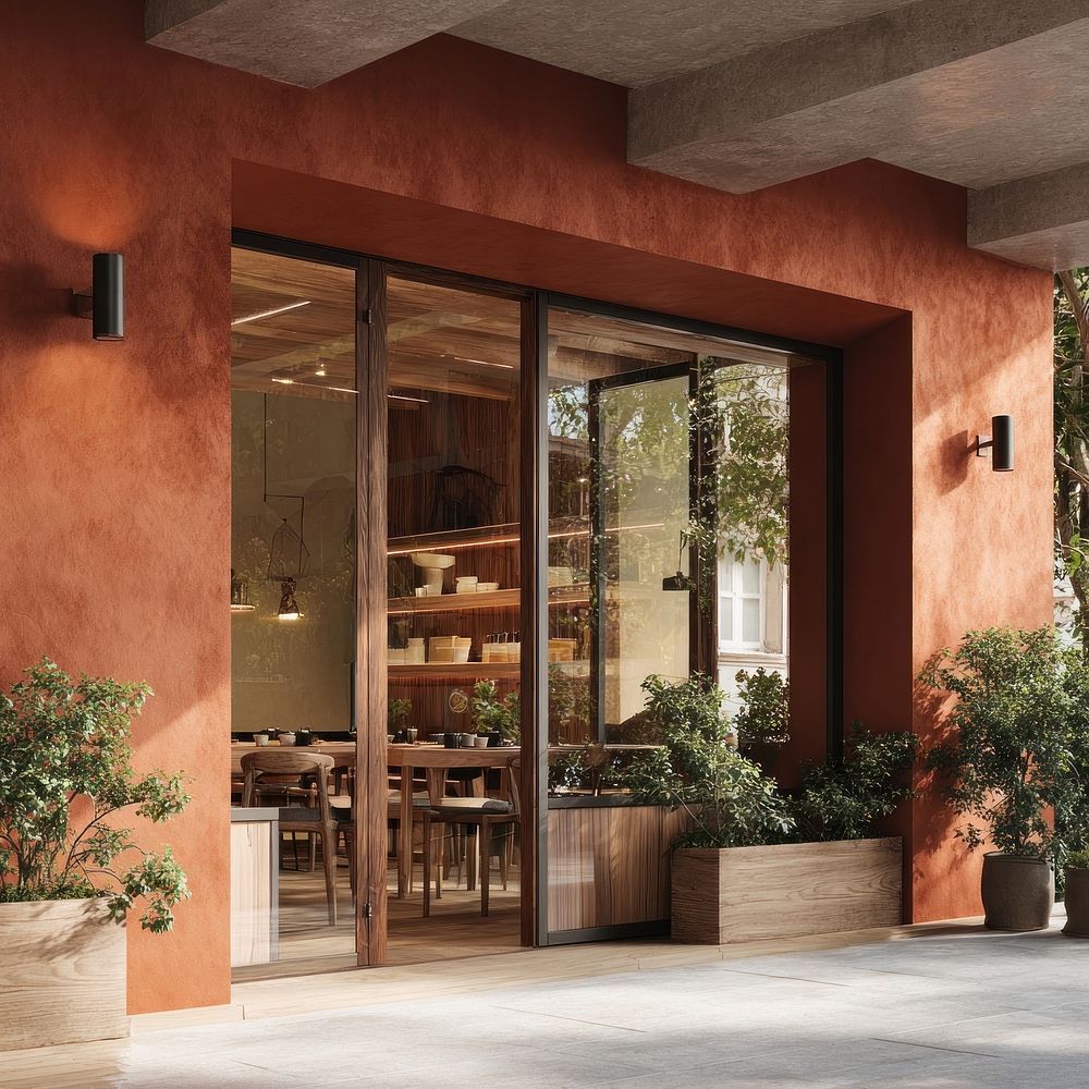 Restaurant Window Mockup Design Images | Free Photos, PNG Stickers ...