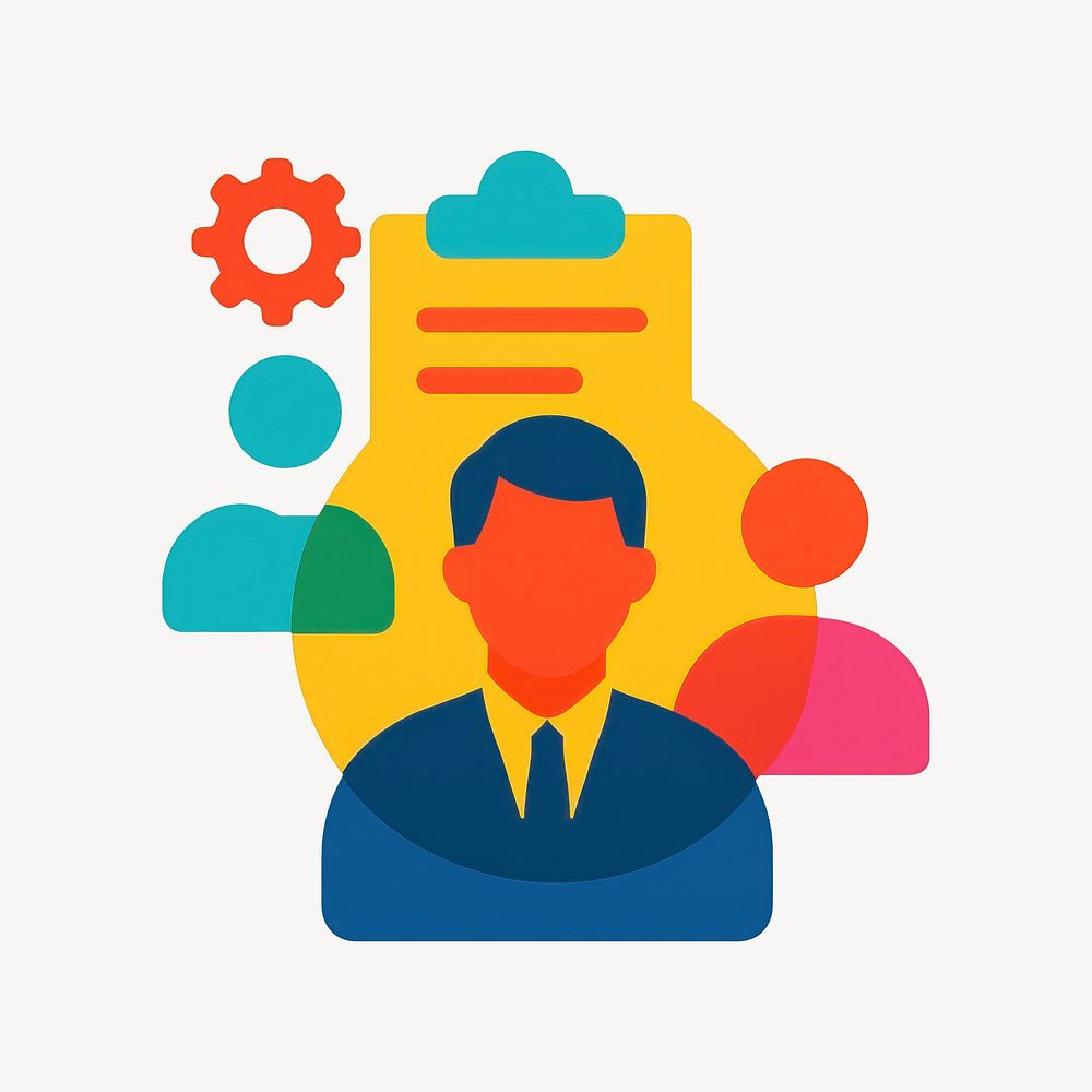 Business teamwork collaboration icon | Free Photo Illustration - rawpixel