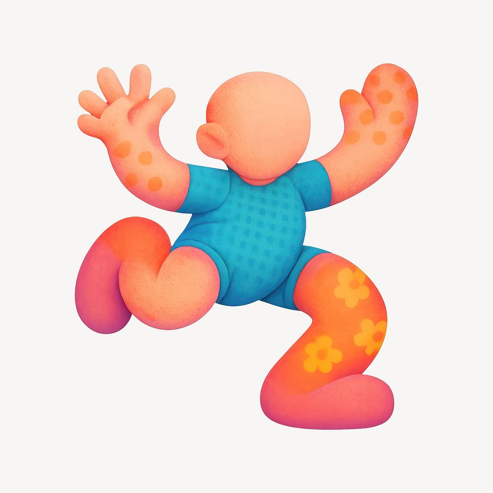 Strong+baby+cartoon Design Images | Free Photos, PNG Stickers ...