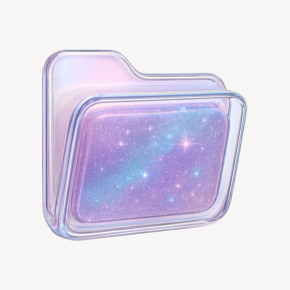 Galaxy-themed folder icon illustration | Free Photo Illustration - rawpixel