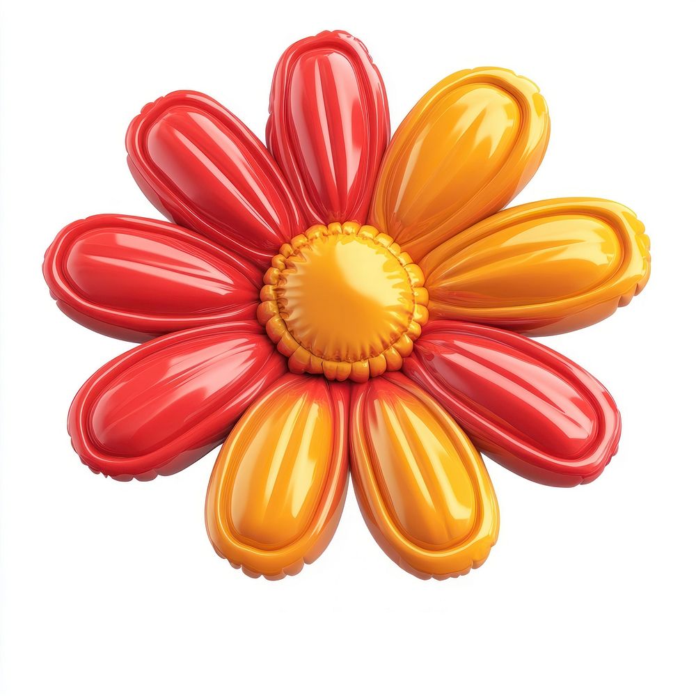 Daisy flower 3d inflatable balloon | Free Photo Illustration - rawpixel