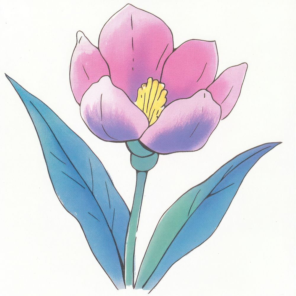 Impression flower illustration petal art. | Free Photo Illustration ...