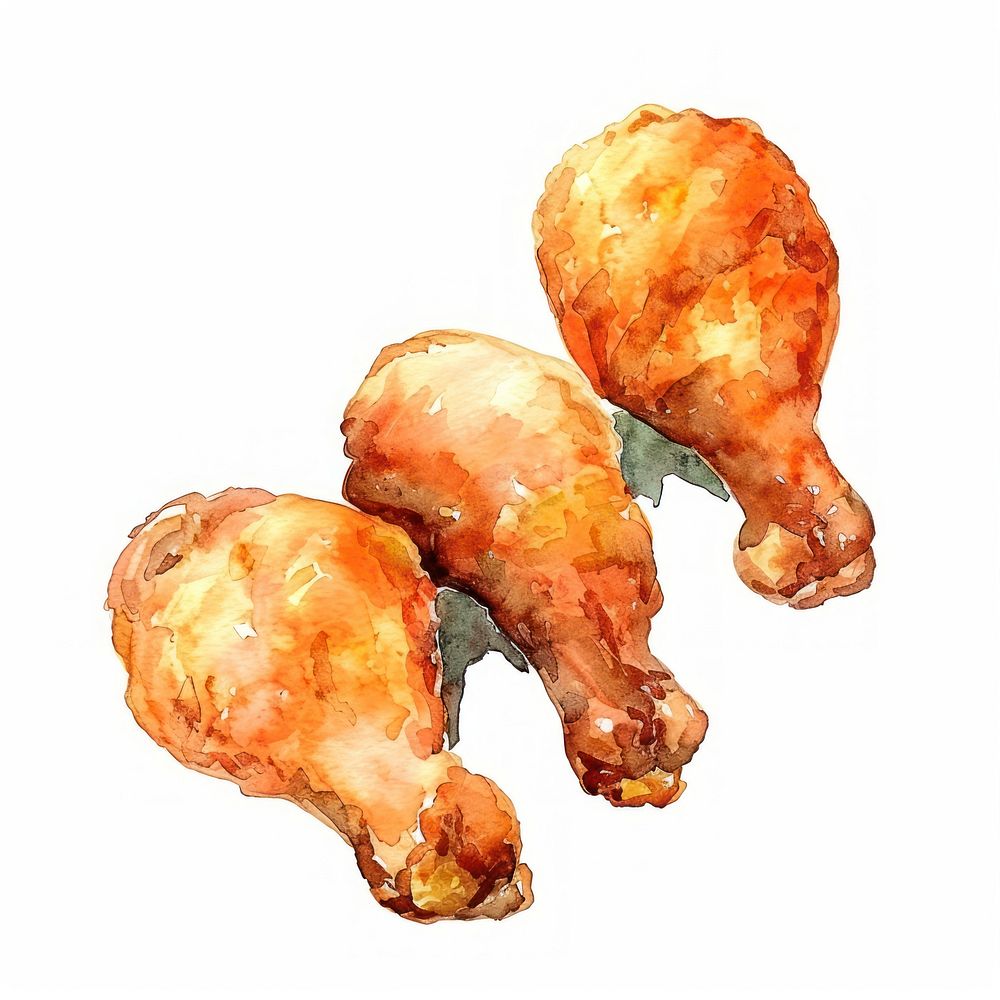 Drumstick Fried chicken illustration drumsticks | Free Photo ...