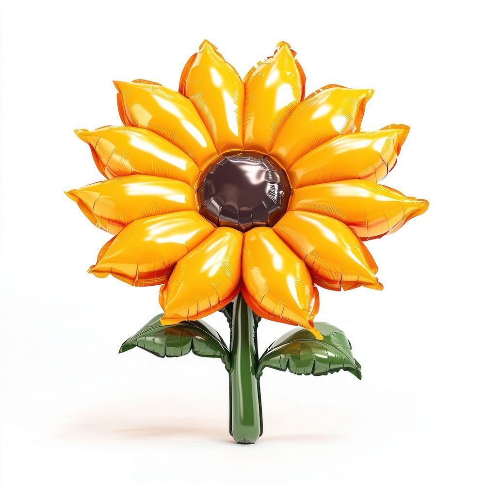 Sunflower 3d inflatable illustration vibrant | Free Photo Illustration ...