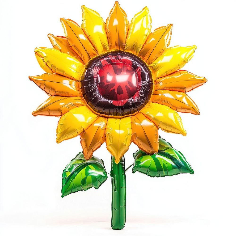 Sunflower 3d inflatable vibrant art | Free Photo Illustration - rawpixel