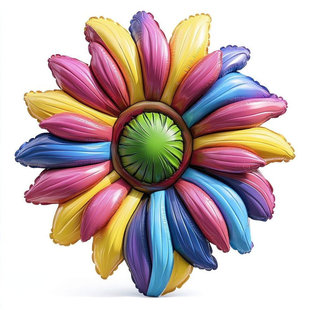 Sunflower 3d inflatable vibrant petals | Free Photo Illustration - rawpixel
