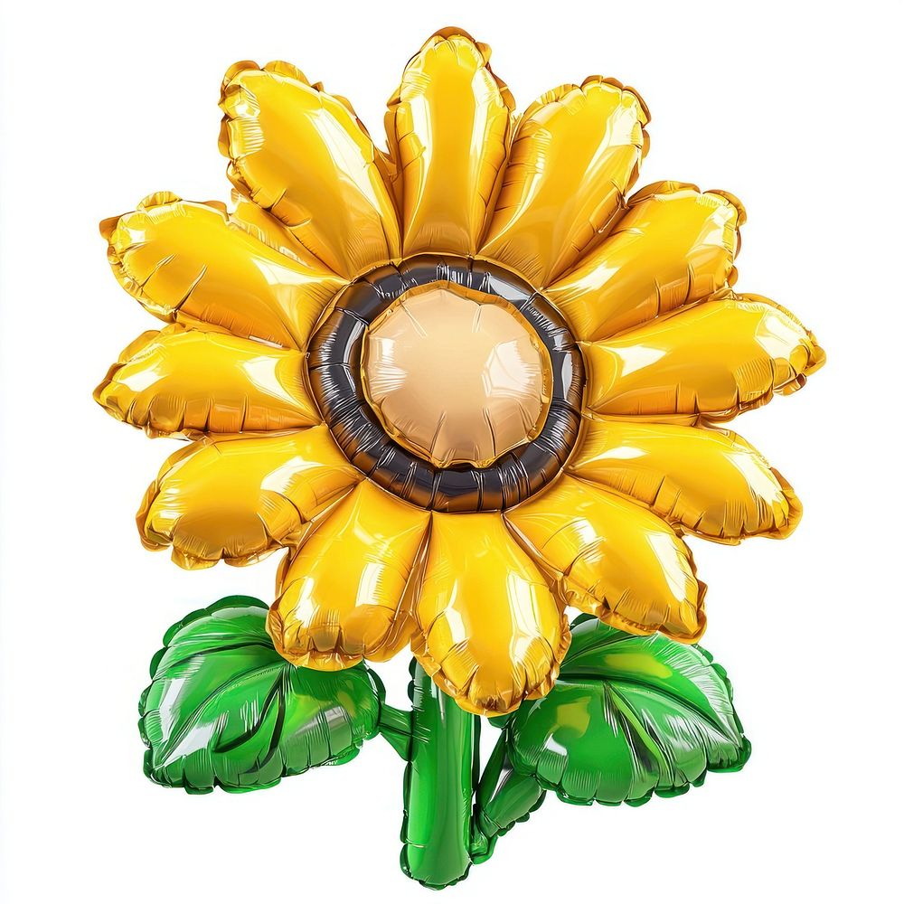 Sunflower 3d inflatable vibrant petals | Free Photo Illustration - rawpixel
