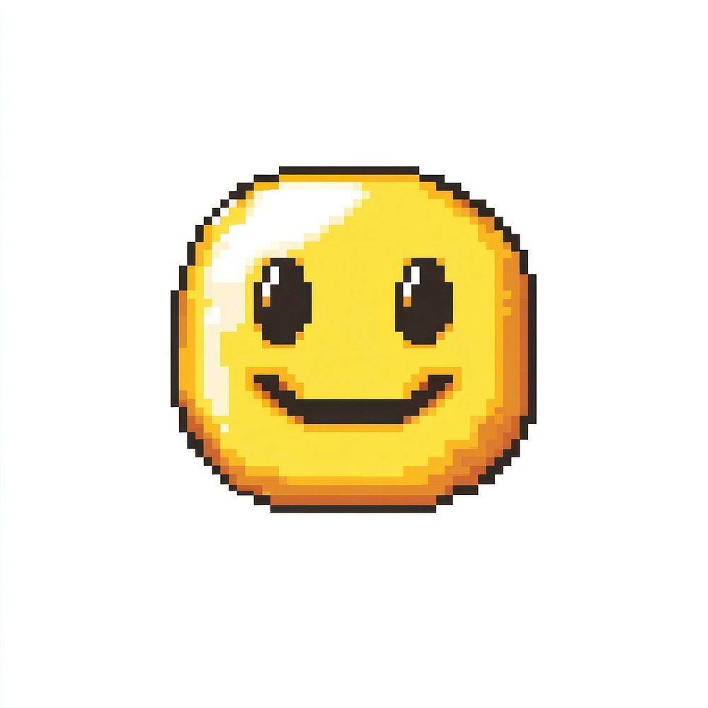 Smiley face illustration pixelated design. | Free Photo Illustration ...