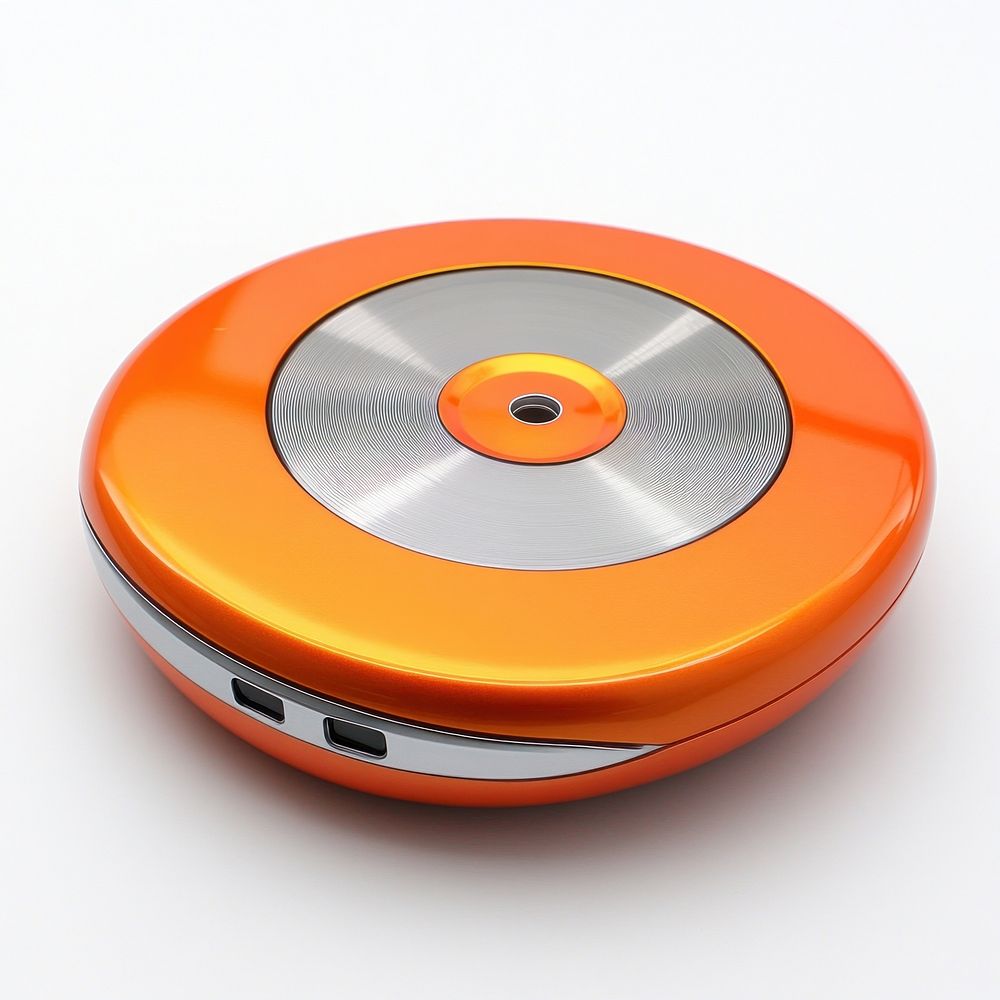 Music player digital device orange | Free Photo - rawpixel
