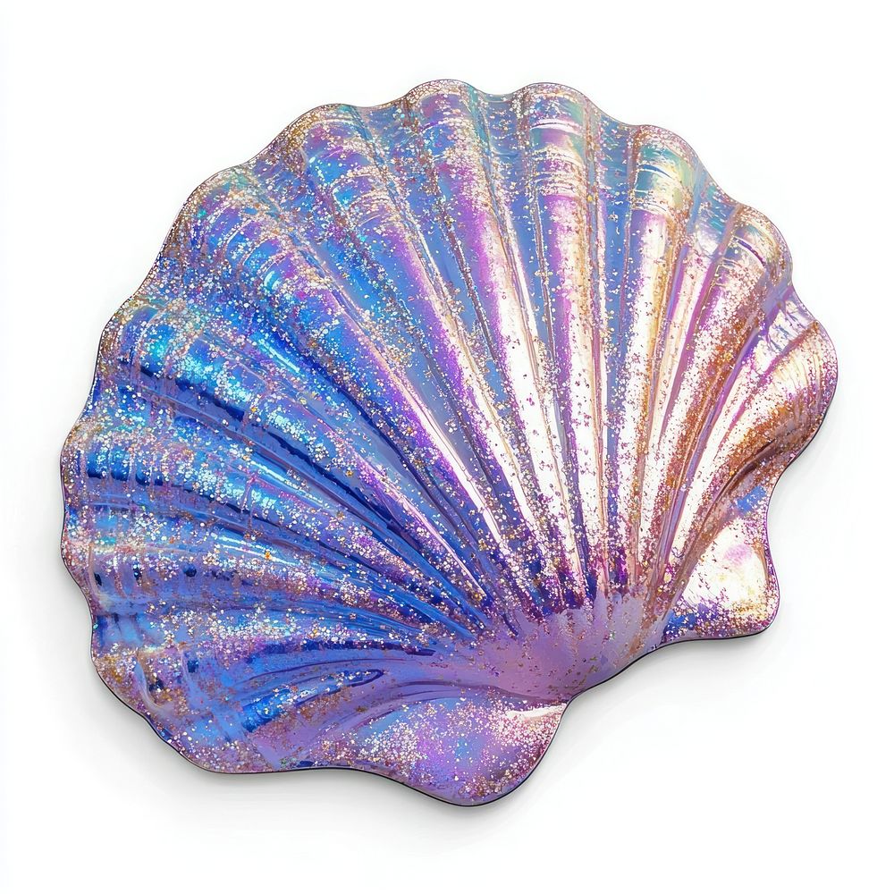 Navy shell seashell glitter shiny. | Free Photo - rawpixel