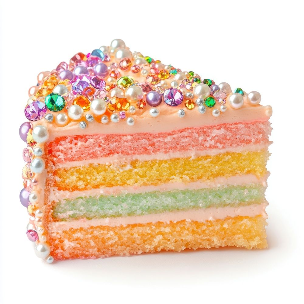 Fancy peach layered cake colorful | Free Photo - rawpixel