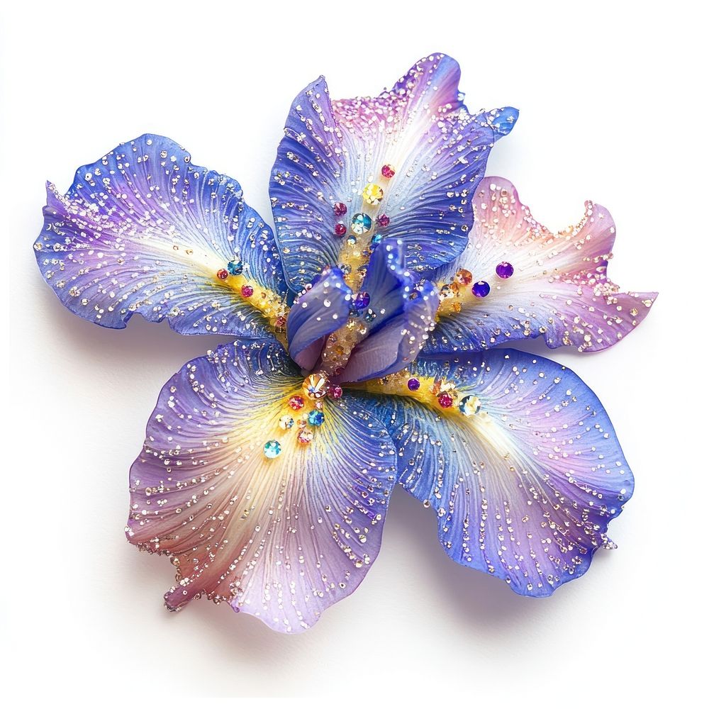 Iris petals colorful flower. | Free Photo - rawpixel