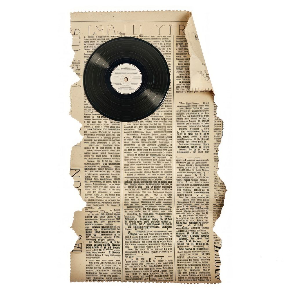 Music records paper newspaper vintage. | Free Photo - rawpixel