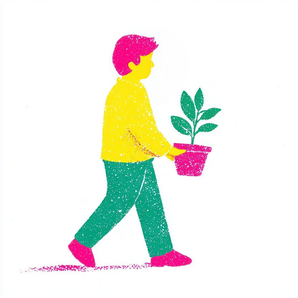 Kid planting tree person pants | Free Photo Illustration - rawpixel