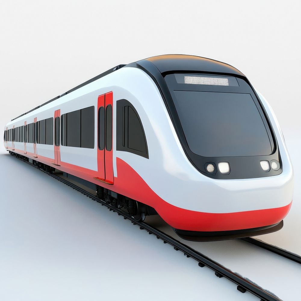 Design cutie animation Modern trains | Free Photo Illustration - rawpixel