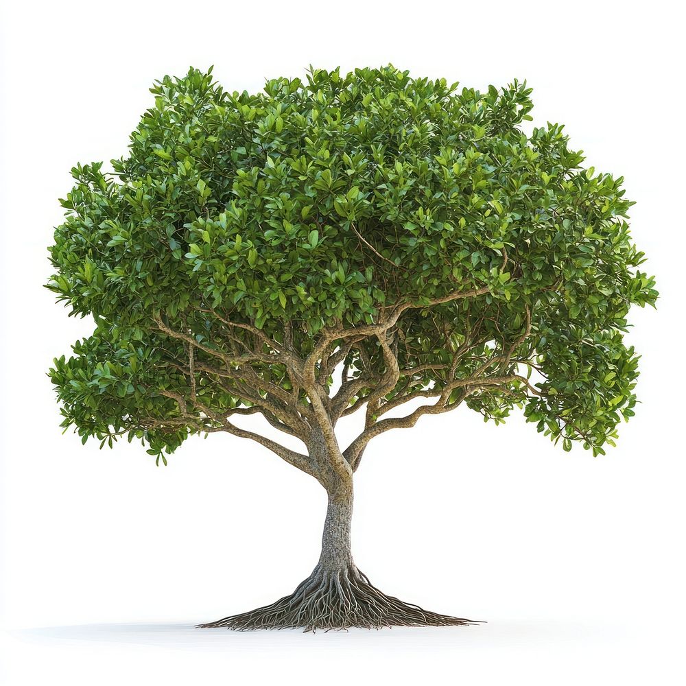 Real mangrove tree illustration vegetation | Free Photo - rawpixel