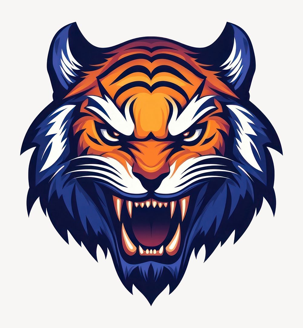 Illustration expression animal fierce vector | Free Vector - rawpixel