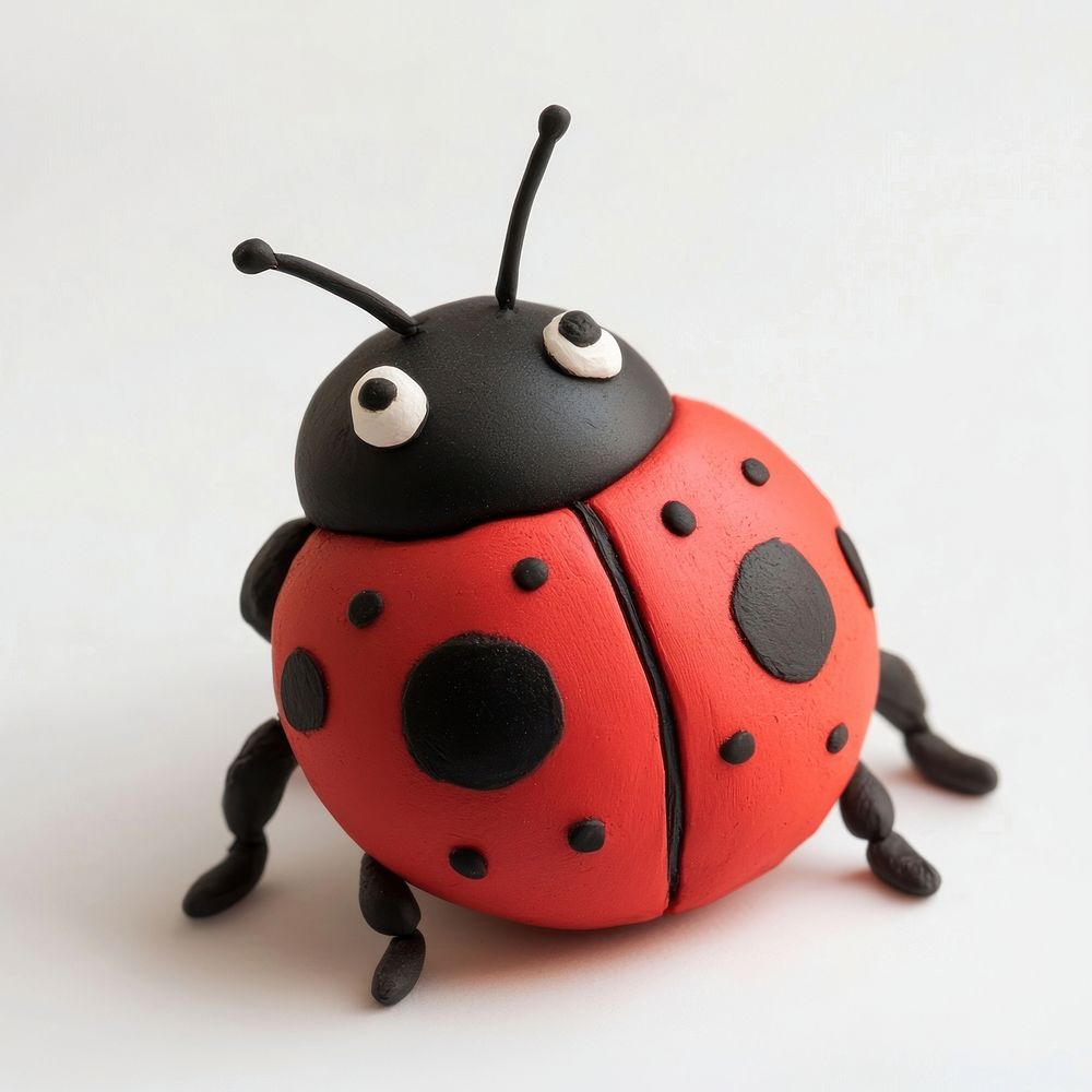 Ladybug clay toy decorative. | Free Photo Illustration - rawpixel