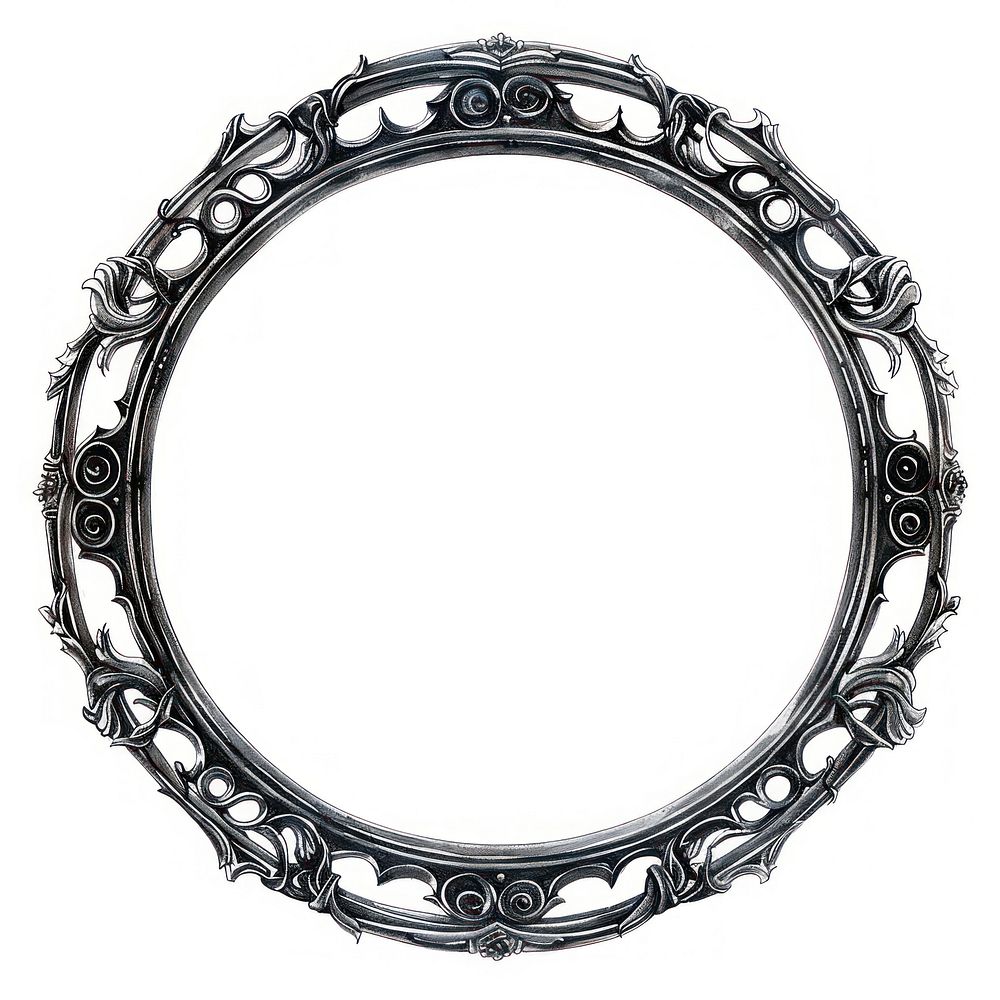 Gothic Circle frame vintage style | Free Photo Illustration - rawpixel