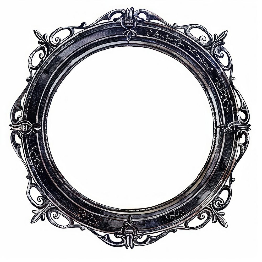 Gothic Circle frame vintage style | Free Photo Illustration - rawpixel