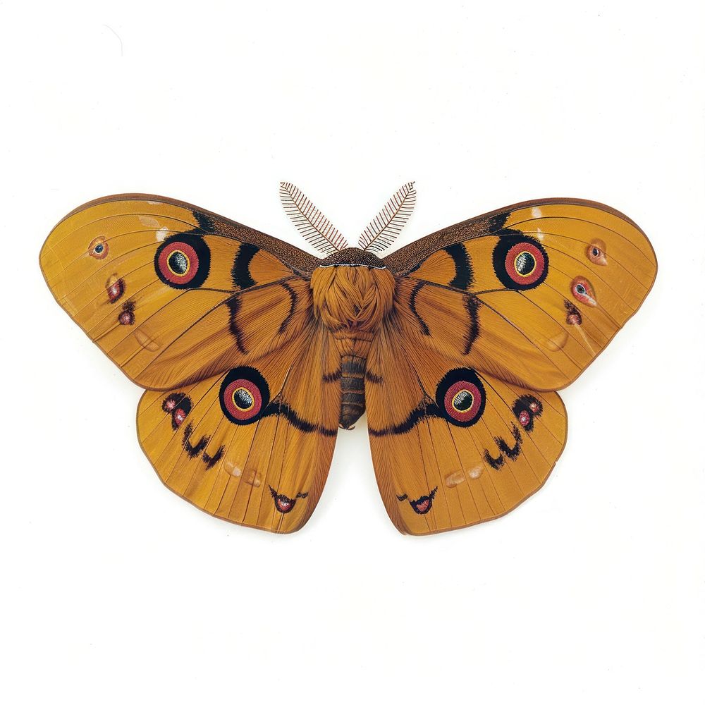 Vintage moth photo cutouts insect | Free Photo - rawpixel