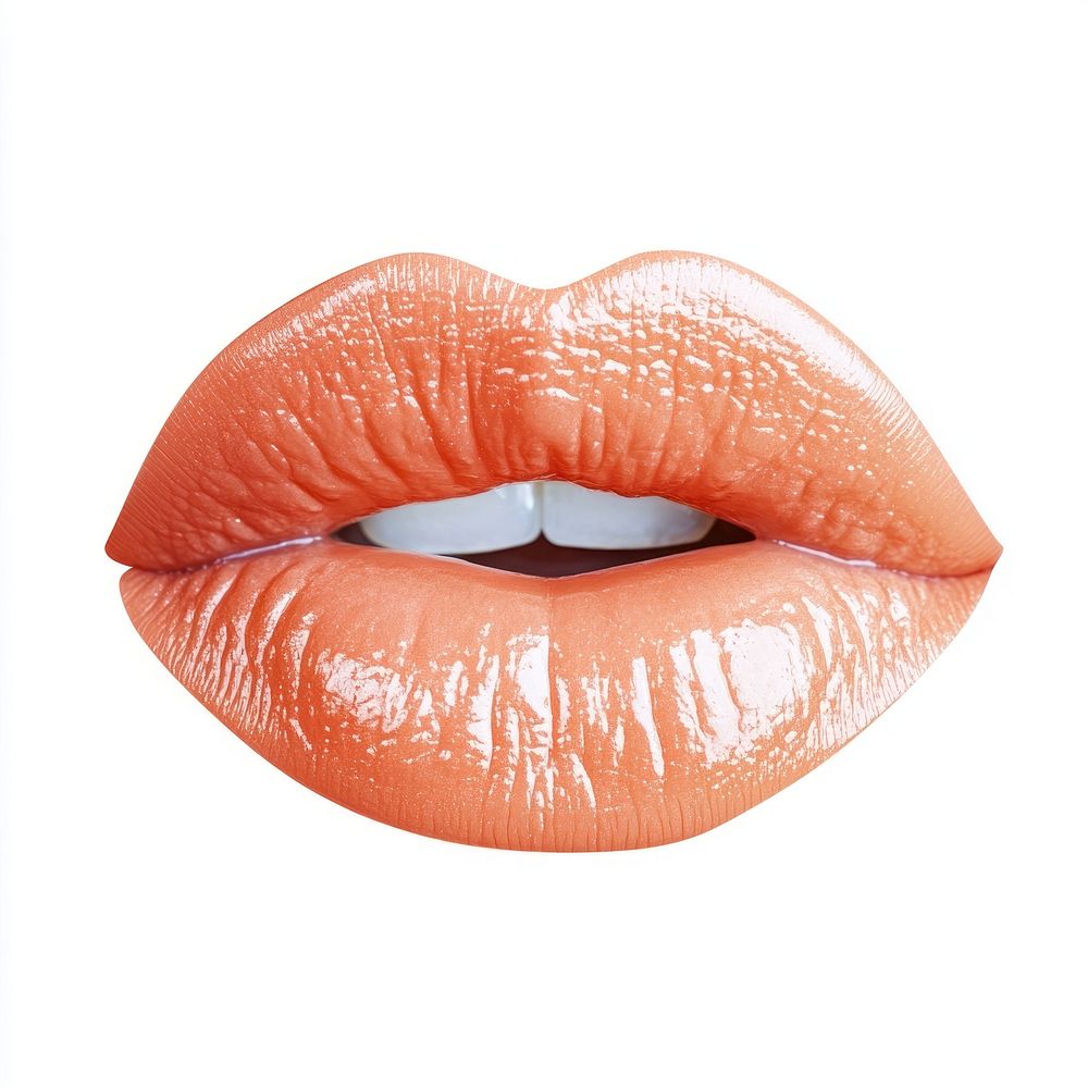 Salmon pink lips lipstick photography | Free Photo - rawpixel