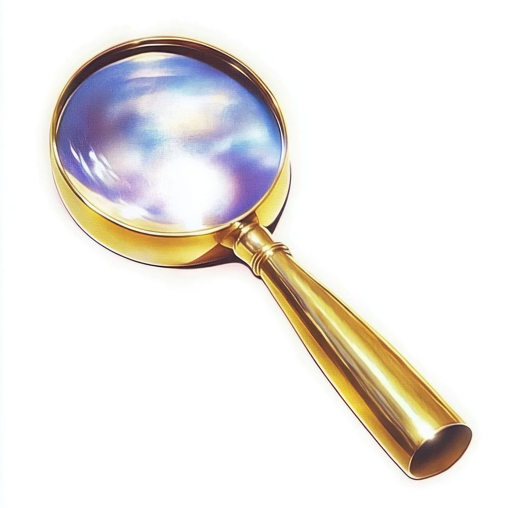 Magnifying glass shape icon magnification | Free Photo Illustration ...
