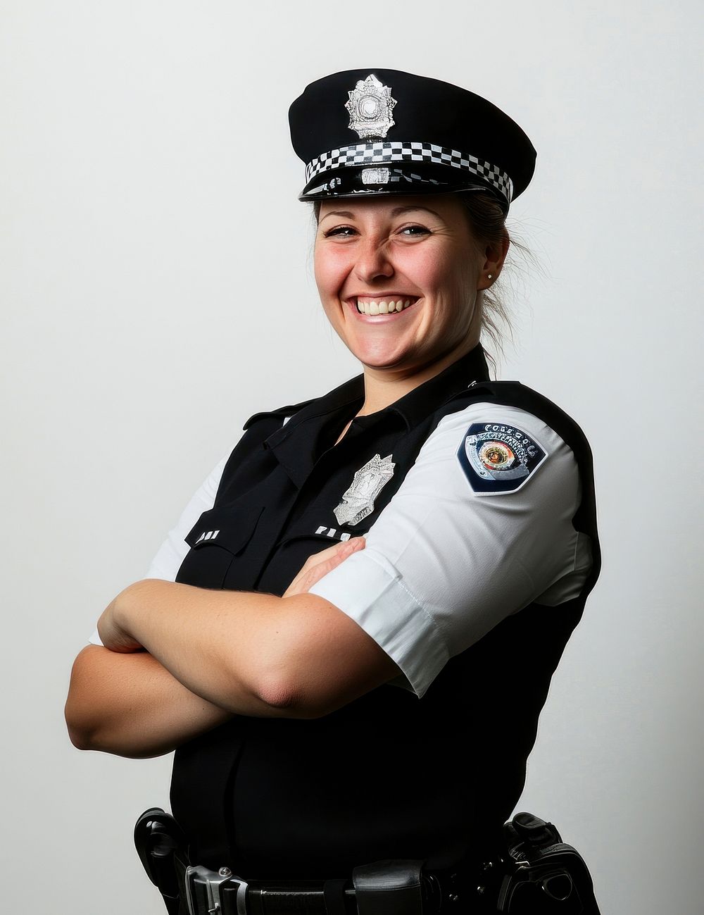 Female English police female portrait | Free Photo - rawpixel