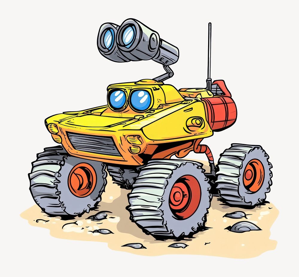 Rover vehicle rover transportation vector | Free Vector - rawpixel