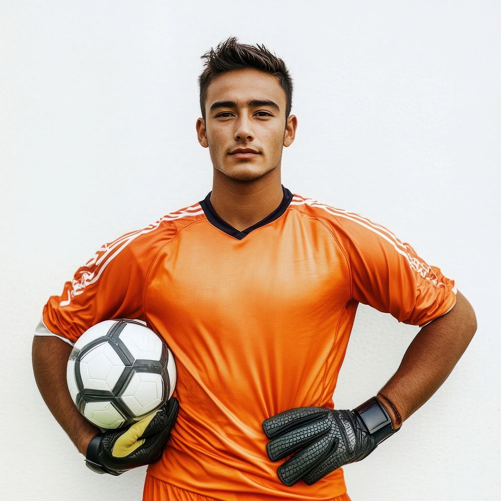 Soccer goalkeeper ball portrait sports. | Free Photo - rawpixel
