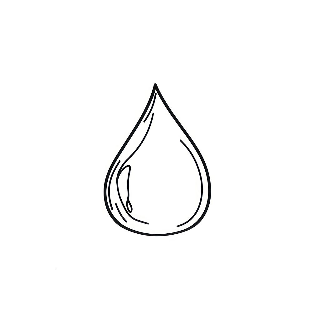 Water drop droplet simple white. | Free Photo Illustration - rawpixel
