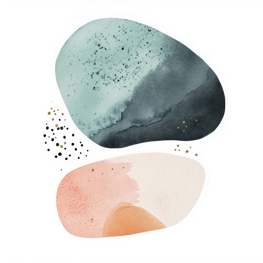 Watercolor abstract shape illustration shapes | Free Photo Illustration ...