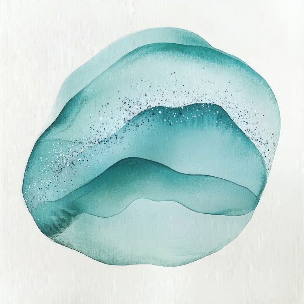 Watercolor abstract shape illustration toothpaste | Free Photo ...