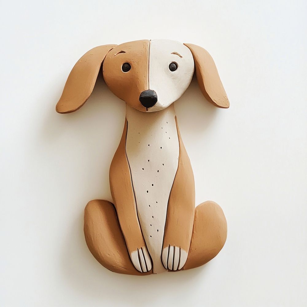 2d clay Dachshund dog animal | Free Photo - rawpixel