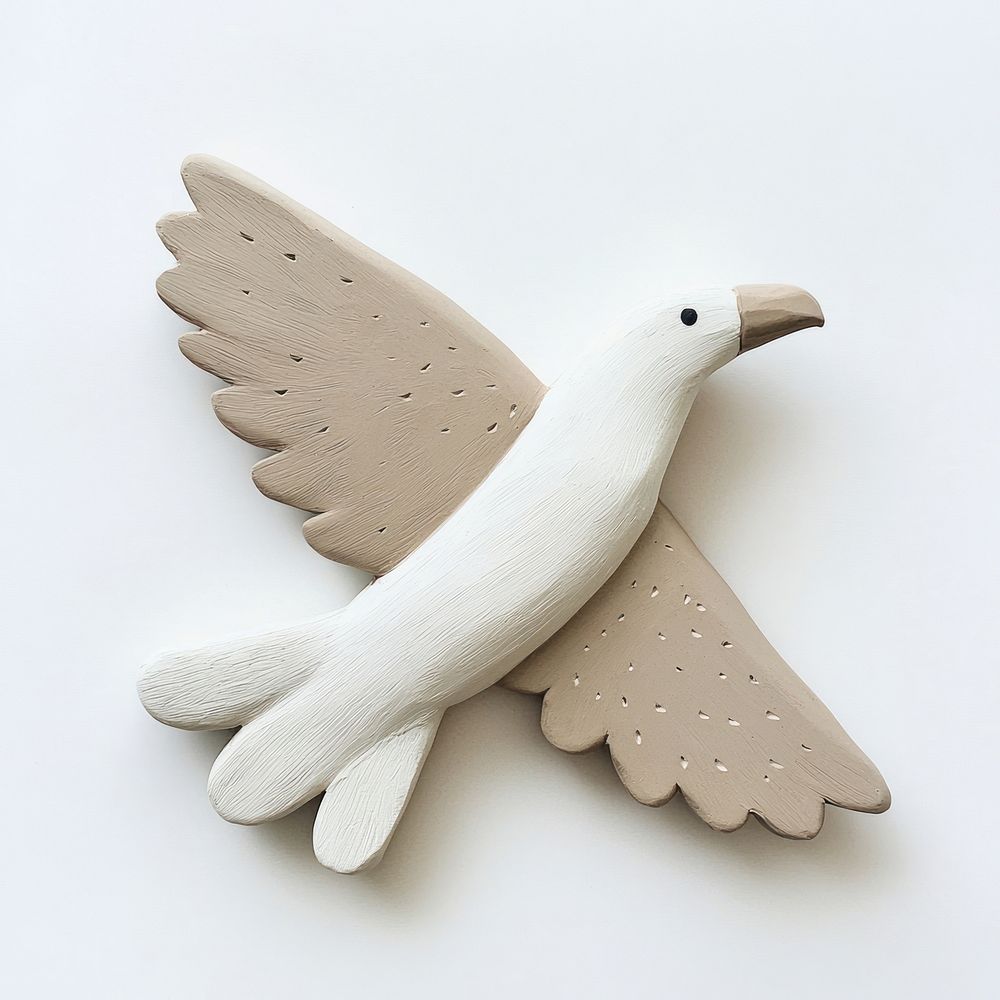 2d clay eagle bird art | Free Photo - rawpixel