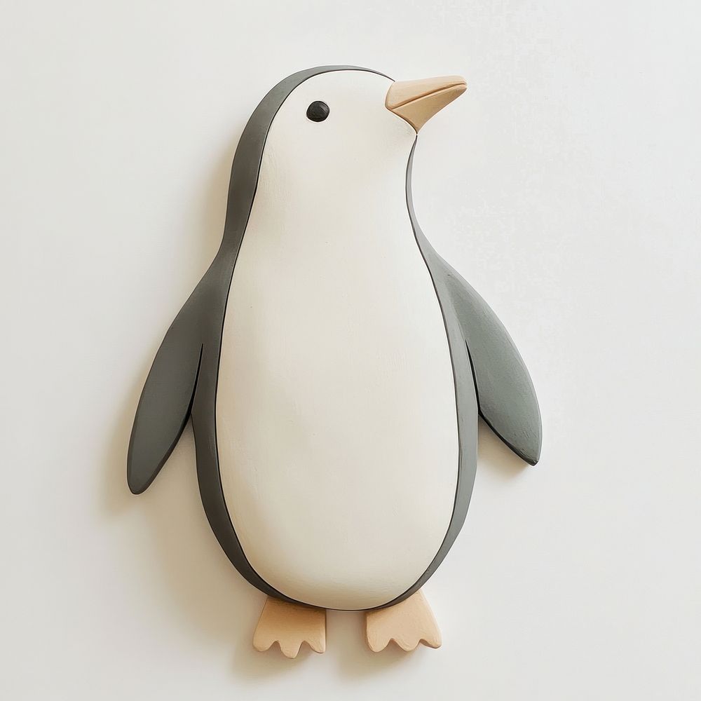 2d clay penguin animal pear | Free Photo - rawpixel