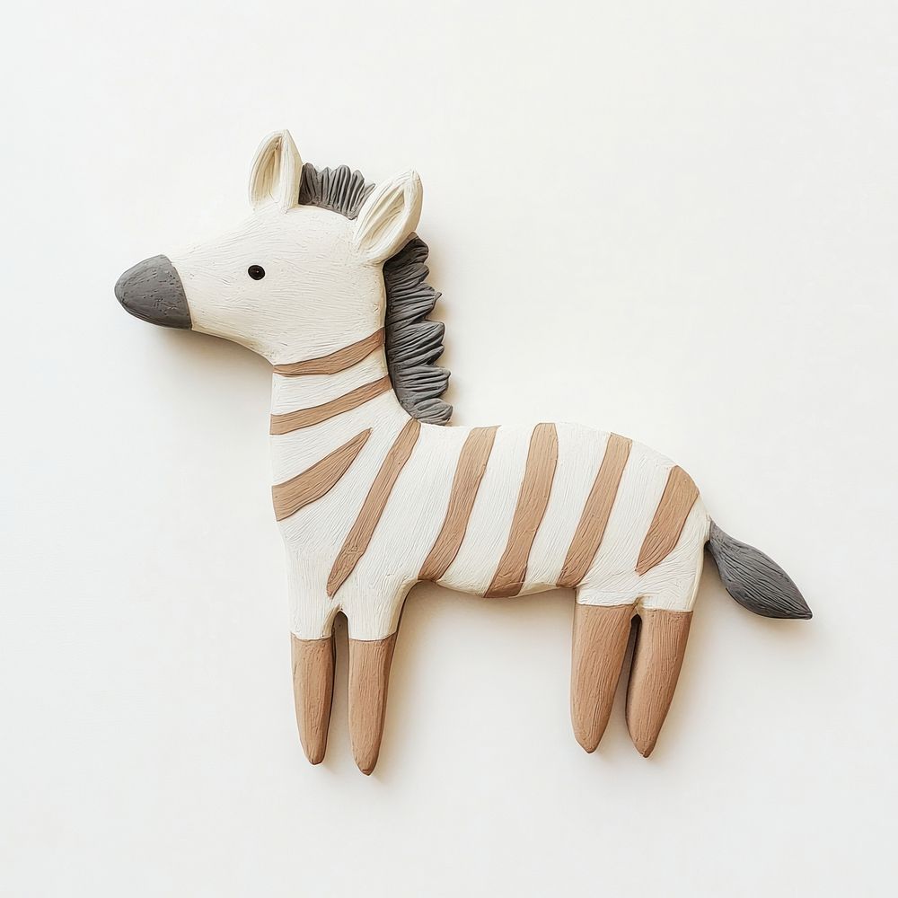2d clay zebra animal cute | Free Photo - rawpixel