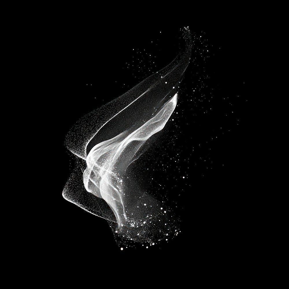 Glow element effect particles black | Free Photo Illustration - rawpixel