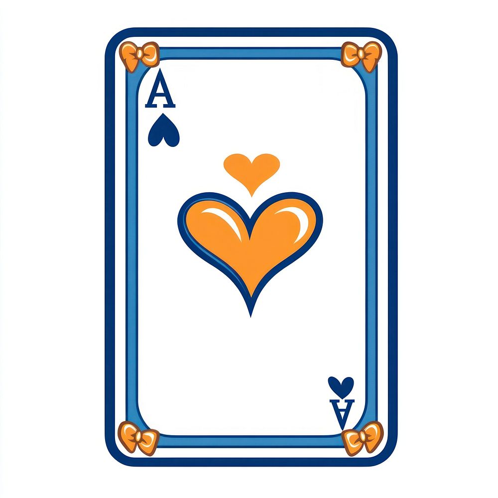 Playing card hearts and bows | Free Photo Illustration - rawpixel