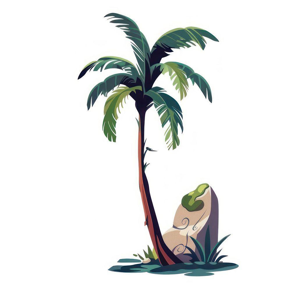 Jungle tree illustration nature. | Free Photo Illustration - rawpixel